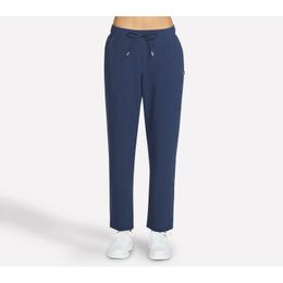 Skechers Damen Sporthose "BLUE IRIS", blau, Gr. S, Obermaterial: 88% Polyester, 12% Elasthan, Hosen, mit Materialmix aus Polyester und Elasthan, auch