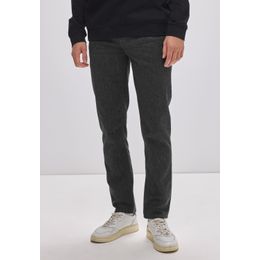 Street One MEN Herren Stoffhose, grau, Gr. 32, unifarben, Web, 87% Baumwolle, 11% Polyester, 2% Elasthan, Hosen, 5-Pocket-Style