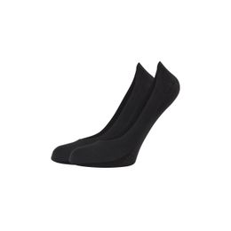 JOOP! JOOP Damen F&uuml;&szlig;linge "2er Pack", Gr. 35, schwarz, 85% Polyamid, 15% Elasthan, uni, Socken
