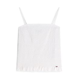 Tommy Jeans Top 'Smock Slim Strap' female size XS White