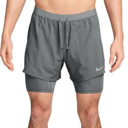 Nike Stride Dri-Fit 5-Inch Hybrid Shorts Bekleidung Herren grau S