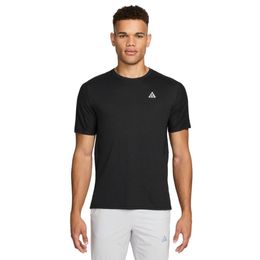 Nike Dri-Fit ADV Solar Chase Short Sleeve Top Bekleidung Herren schwarz XL