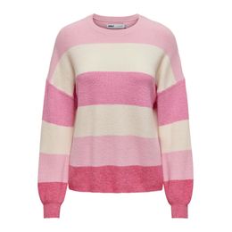 Only Sweater 'ONLAtia' female size XL Light beige / Rose / Eosin