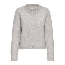 Only Knit Cardigan 'ONLViva' female size XS mottled grey