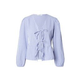 Haily's Hailys Bluse 'Lo44rana' Damen Gr&ouml;&szlig;e XS hellblau / wei&szlig;
