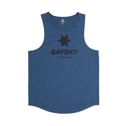Saysky Logo Combat Pro Singlet Bekleidung Herren blau S