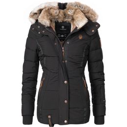 Marikoo Winterjacke 'Nekoo' Damen Gr&ouml;&szlig;e L schwarz