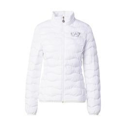 EA7 Emporio Armani Between-Season Jacket female size XL Silver / White