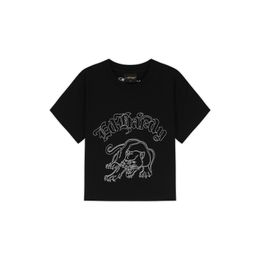 Ed Hardy T-Shirt 'Panther' Damen Gr&ouml;&szlig;e L schwarz / wei&szlig;