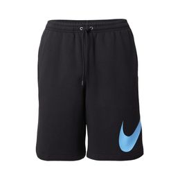 Nike Sportswear Pants 'CLUB' male size 38 Azure / Black