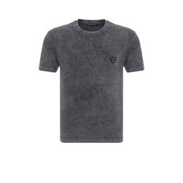 Cipo & Baxx CIPO & BAXX Herren T-Shirt "CT808", grau, Gr. M, uni, Obermaterial: 100% Baumwolle CO., Shirts, Charakteristische Waschung (Y&iquest;kama)