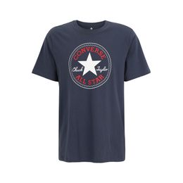 Converse Shirt 'Arch' male size XL marine blue / Red / White