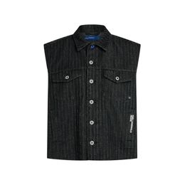 KARL LAGERFELD JEANS Weste Herren Gr&ouml;&szlig;e M black denim