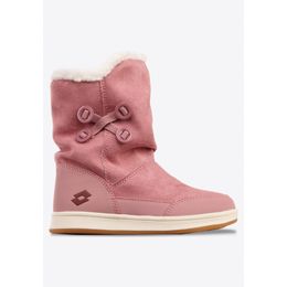 Lotto M&auml;dchen Winterboots, Gr. 40, rosa, Synthetik, Schuhe, Winterschuhe, Winterstiefel, Snowboots, gef&uuml;ttert mit Rei&szlig;verschluss