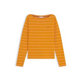 Tommy Hilfiger Pullover Damen Gr&ouml;&szlig;e M mandarine / wei&szlig;