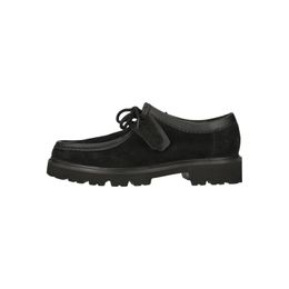 Clarks Herren Schn&uuml;rschuh "Cleyhill Seam", Gr. 44, schwarz, Leder, Schuhe, mit XTRALITE-Laufsohle