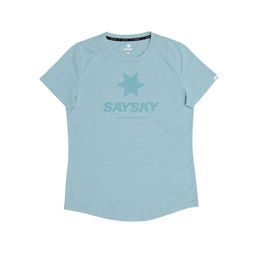 Saysky Logo Combat Pro T-shirt Bekleidung Damen blau XS