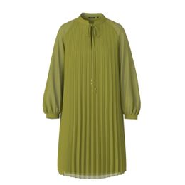 JOOP! JOOP Damen Blusenkleid "Daphne", gr&uuml;n, Gr. 44, clean, unifarben, Web, Obermaterial: 100% Polyester, Kleider, mit Plisseefalten