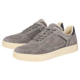 Sioux Damen Sneaker "Maites sneaker 004", Gr. 36, grau, Obermaterial: 100% Kalbsveloursleder CAVL. 100% Gummi rubber., Schuhe