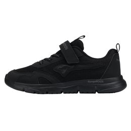 Kangaroos M&auml;dchen Sneaker "K-ETK ROOZ EV", Gr. 32, schwarz-wei&szlig;, Mesh, Synthetik, Schuhe