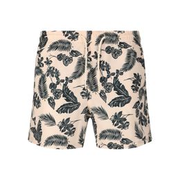 NOU Herren Badeshorts "Fileyer", beige, Gr. XXXL, 95% Polyester, 5% Elasthan, Badehosen, mit schnell trocknendem Innenfutter
