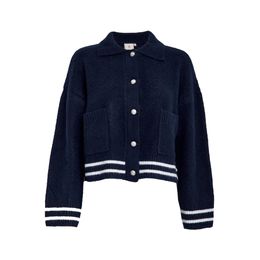 Sel by peppercorn Peppercorn Strickjacke 'Kamilla' Damen Gr&ouml;&szlig;e XXL dunkelblau / wei&szlig;