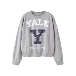 Two Soon Sweatshirt Damen Gr&ouml;&szlig;e XL blau / grau / wei&szlig;