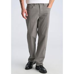 LINDBERGH Herren 5-Pocket-Hose "5-Pocket Hose Relaxed Loose Fit", grau, Gr. 30, Obermaterial: 98% Baumwolle, 2% Elasthan, Hosen
