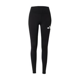 ADIDAS PERFORMANCE Workout Pants 'Essentials' female size M Black / White
