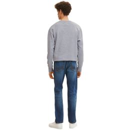 Tom Tailor Herren 5-Pocket-Jeans "MARVIN", blau, Gr. 33, Denim/Jeans, Obermaterial: 98% Baumwolle, 2% Elasthan, Jeans, mit kleinem Logo-Print