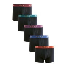 next Boxershorts Herren Gr&ouml;&szlig;e XS blaumeliert / lilameliert / rotmeliert / schwarz