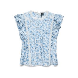 V&eacute;ro Moda VERO MODA Blouse 'VMBliss' female size XS Azure / White