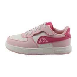 Kappa M&auml;dchen Sneaker "KORA", Gr. 33, pink, Synthetik, Schuhe, Mit praktischem Klettverschluss
