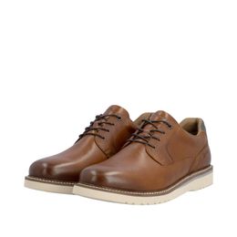 Rieker Herren Schn&uuml;rschuh, Gr. 44, braun, Glattleder, used, Schuhe, Halbschuh, Business-Schn&uuml;rer in bequemer Form