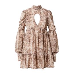 Nasty Gal Kleid Damen Gr&ouml;&szlig;e 38 beige / braun Sommerkleid