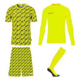 Uhlsport Herren Sportanzug "Torwart-Sets Progressive", gelb, Gr. XL, Obermaterial: 100% Polyester Pol. recyc.., Sportanz&uuml;ge