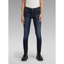 G-Star Raw G-STAR Damen Regular-fit-Jeans "Lynn Skinny Jeans", blau, Gr. 28, Obermaterial: 35% Baumwolle, 35% Lyocell, 28% Polyester, 2% Elasthan, Jeans