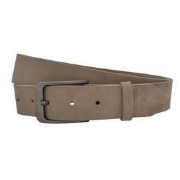 AnnaMatoni Herren Lederg&uuml;rtel "AnnaMatoni Herren Lederg&uuml;rtel Zeitloses Design G&uuml;rtel 3,5cm", beige, Gr. 90, 100% Leder, G&uuml;rtel