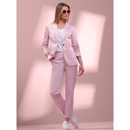 Heine Damen Hosenanzug, rosa, Gr. 36, 97% Baumwolle, 3% Elasthan, Anz&uuml;ge