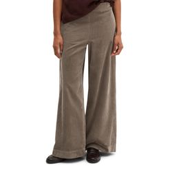 Marc O'Polo MARC O'POLO Damen Schlupfhose, beige, Gr. 36, Cord, Obermaterial: 100% Baumwolle, Hosen