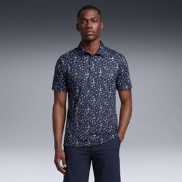 Puma Herren Poloshirt "MATTR Lighthouse Golfpolo Herren", blau, Gr. XXL, bedruckt, Obermaterial: 92% Polyester, 8% Elasthan. Einsatz: 92% Polyester,