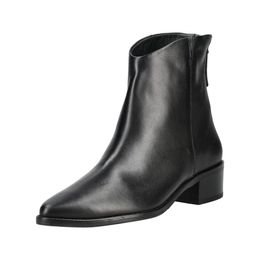 Paul Green Damen Stiefelette "Paul Green Stiefelette Leder", Gr. 40, schwarz, Leder, Schuhe
