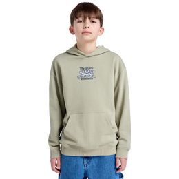 Element Jungen Hoodie "Timber Skeleton Gang", gr&uuml;n, Gr. 10, Obermaterial: 70% Baumwolle, 30% Baumwolle., Sweatshirts