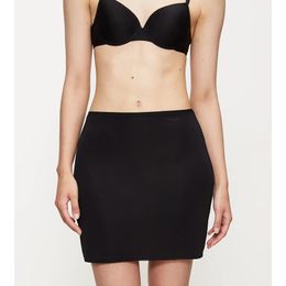 Triumph Damen Unterrock "Body Make-Up T Skirt 02", Gr. 38, schwarz, Single Jersey, Obermaterial: 87% Polyamid, 13% Elasthan, unifarben, Basic, R&ouml;cke,