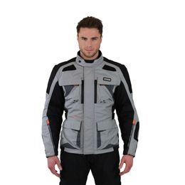 Nerf NERVE Motorradjacke "Tengri", M, grau, Jacken, Men