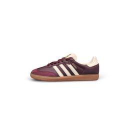 adidas originals Sneaker 'Samba' Damen Gr&ouml;&szlig;e 39/39.5 hellbeige / weinrot / dunkelrot Sommerschuhe