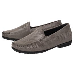 Sioux Damen Slipper "Cortizia-739-H", Gr. 36, grau, Obermaterial: 100% Ziegenveloursleder GOVL. 100% Gummi rubber., Schuhe