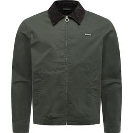 Ragwear Herren Hemdjacke "Hertan Vintage", gr&uuml;n, Gr. M, Obermaterial: 100% Baumwolle. Innenfutter: 100% Polyester, Jacken, Leichte Herren