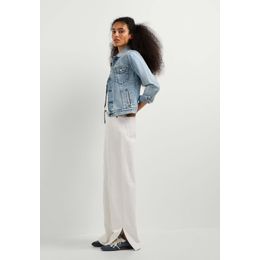 Pepe Jeans Damen Straight-Jeans "straight leg jeans EDEN HW STRAIGHT ECRU", wei&szlig;, Gr. 32, 100% Baumwolle, Jeans