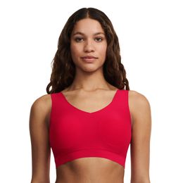 Chantelle Damen Bustier "SOFTSTRETCH", Gr. XS, rot, Obermaterial: 80% Polyamid, 20% Elasthan, BHs, V-Ausschnitt